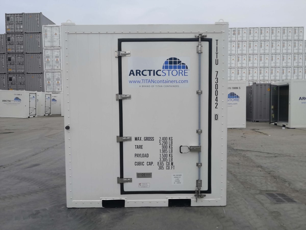 Portable 8ft Cold Storage Container | Rent or Buy | ArcticMiniStore